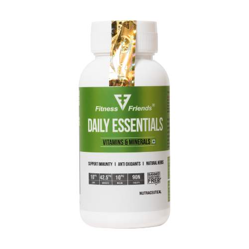 Daily essential Vitamins & Minerals tab 90 tab – Fitness Friends®